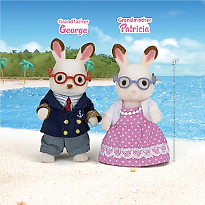 Calico Critters Hopscotch Rabbit Grandparents - Adorable Figurines to Expand Your Calico Critters Family