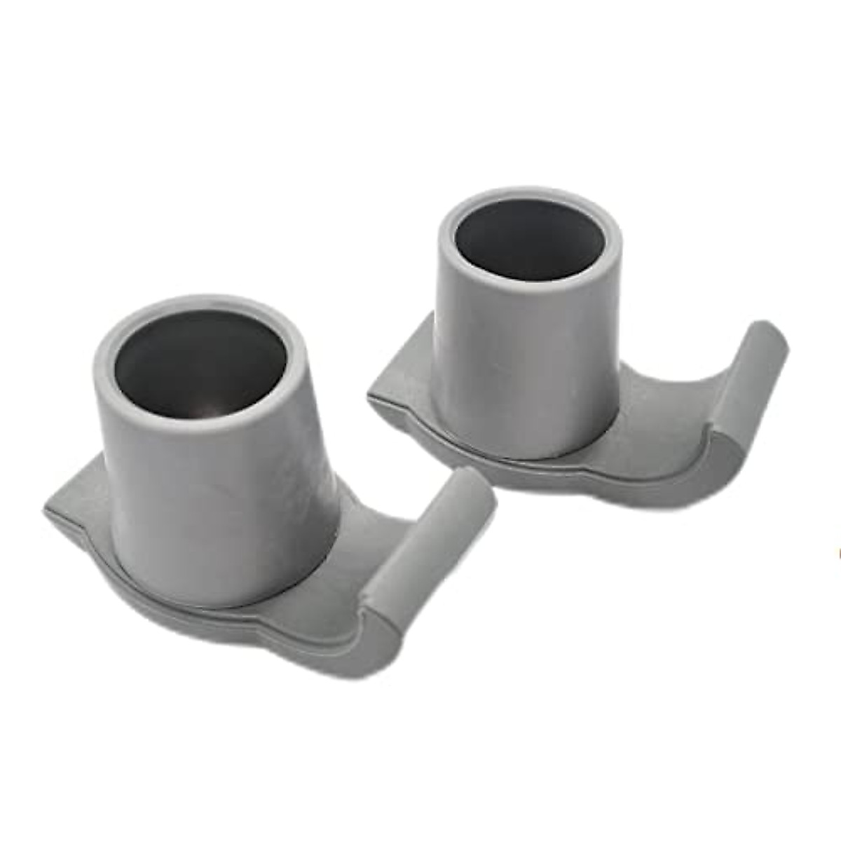 ComsenMed Walker Glide Skis, Universal Fit, Extra Durable,for 1 1/8 Inch Tubes,Universal Replacement Glide Caps,Heavy Duty Walker Coaster Skis for,Walker Parts,Walker Tips,(Gray) 1 Pair