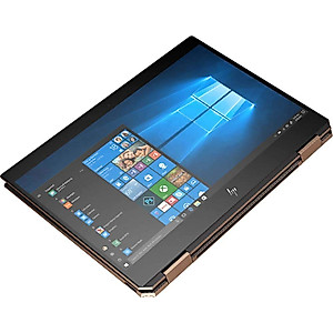 hp Spectre Touch x360 13-ap000 Ash/Gold Convertible Quad Core Intel i7 up to 4GHz 8GB 256GB SSD 13.3in FHD Gorilla Glass (Renewed)