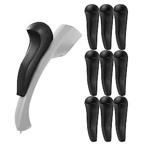 Power Gear Telephone Shoulder Rest, 10 Pack, Hands Free Phone Conversations, Designed for Comfort, Strong Adhesive, Ergonomic Design, Black, 52244
