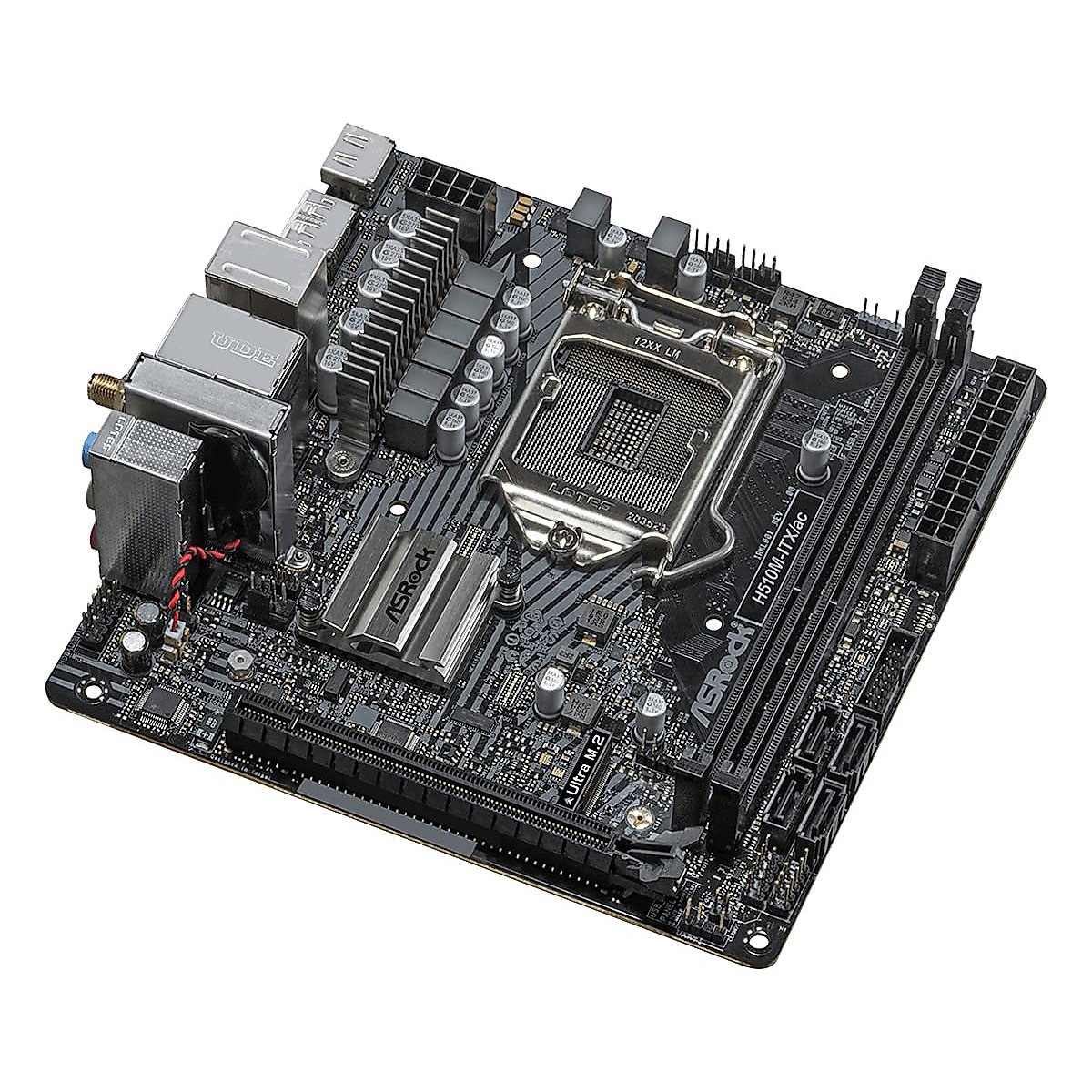 ASROCK H510M-ITX/AC LGA1200/ Intel H510/ DDR4/ SATA3&USB3.2/ M.2/ WiFi&Bluetooth/Mini-ITX Motherboard