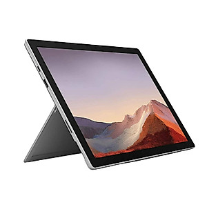Microsoft Surface Pro 7 Touchscreen Laptop - High-Performance Windows Tablet with i5-1035G4 16GB RAM 256GB SSD, Intel Iris Plus with 12.3" and 10-Point Multi-Touch, Platinum PWT-00001 (Renewed)