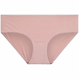 Vince Camuto Women's Hipster Underwear - 5 Pack Ultra Soft & Sexy Lingerie - Breathable Seamless Panties for Women, Size Large, Rose Assorted