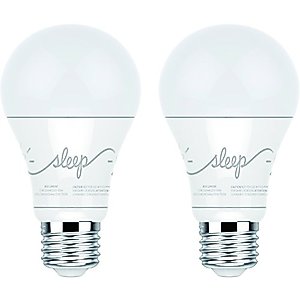 C by GE A19 C-Sleep Smart LED Light Bulb by GE Lighting, 2-Pack, Works with Alexa