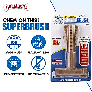 Bullibone Small SuperBrush Bundle - Three Delicious Flavors Apple/Cinnamon Pink Peppermint Super Greens