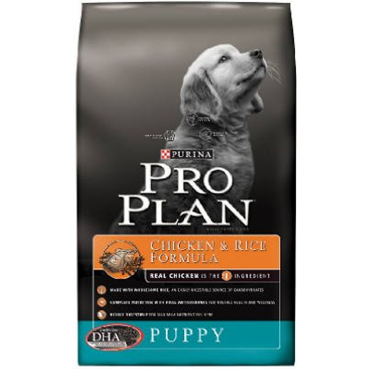 Purina Pro Plan 11363 Chicken & Rice Formula Puppy Dog Food, 6 Lb