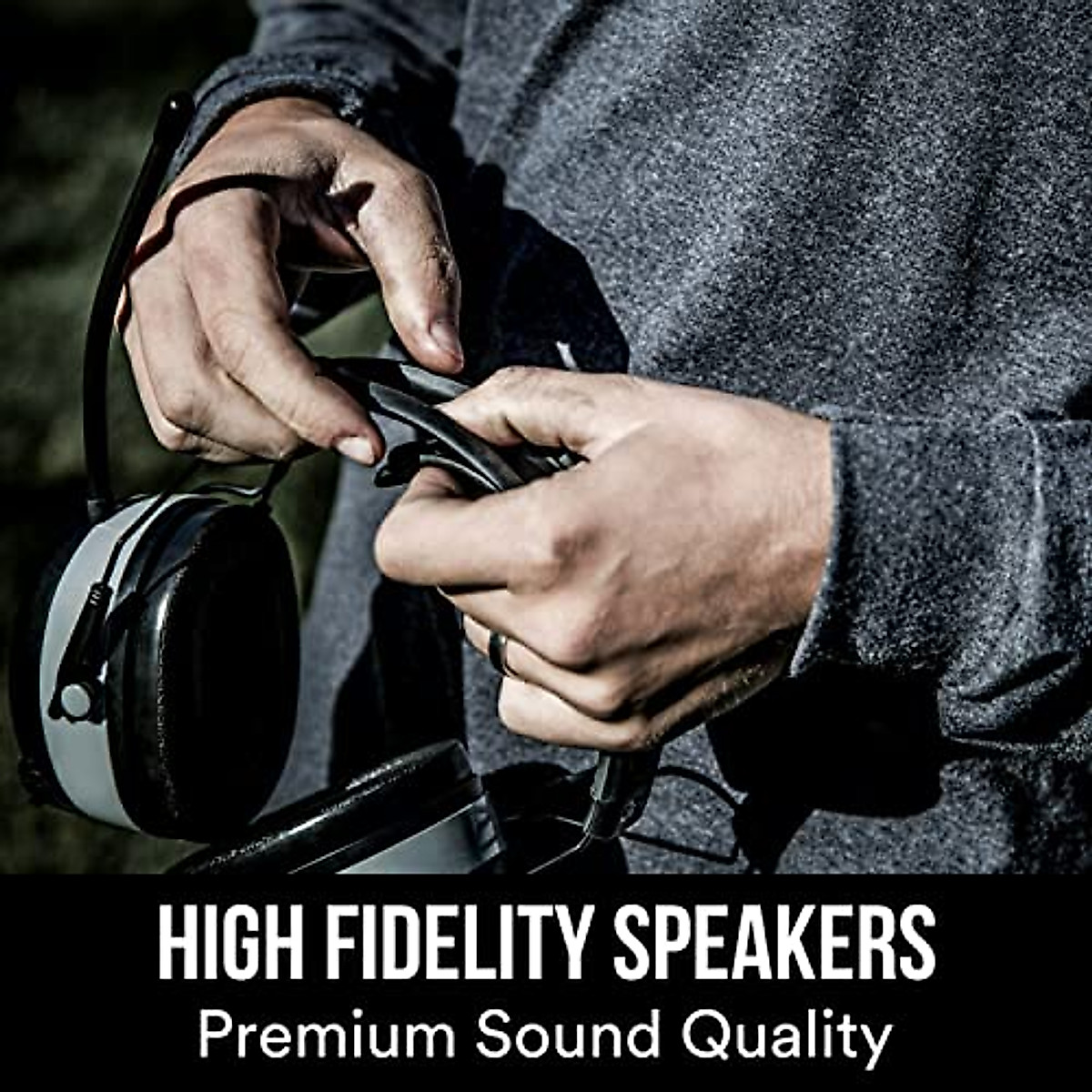 3M WorkTunes Connect + AM/FM Hearing Protector with Bluetooth Wireless Technology, Ear protection for Mowing, Snowblowing, Construction, Work Shops