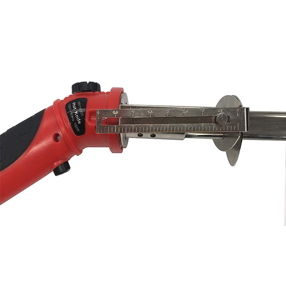 Joywork foam cutting hot knife fiber optic heat knife &hot knife cutting tool foam - 150 Watt Heavy Duty Hot Knife Styrofoam Heat Cutter Styrofoam Foam Cutter Tool,- with Blades & Accessories