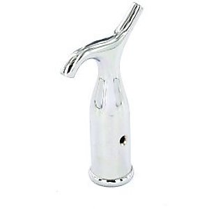 CHROME POLE HOOK FOR WINDOWS, ATTIC DOORS, SKY LIGHTS