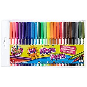 ArtBox Fine Tip Fibre Colouring Pen (Pack of 24)