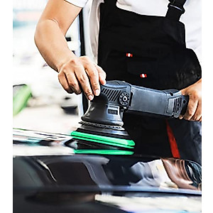 LUCKUT 3pcs 5 inch Polishing Pads, 5'' Track Buffer Pads Hook and Loop Buffing Pads, Foam Polish Pad for Compounding, Polishing and Waxing, for 5'' Backing Plate