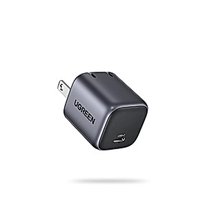 UGREEN 30W USB C Charger, Nexode Foldable PPS Compact GaN Wall Charger Block Power Adapter Compatible with Samsung Galaxy S23 Ultra/S22, iPhone 14/13 Pro Max, Google Pixel 7 Pro, MacBook Air, iPad