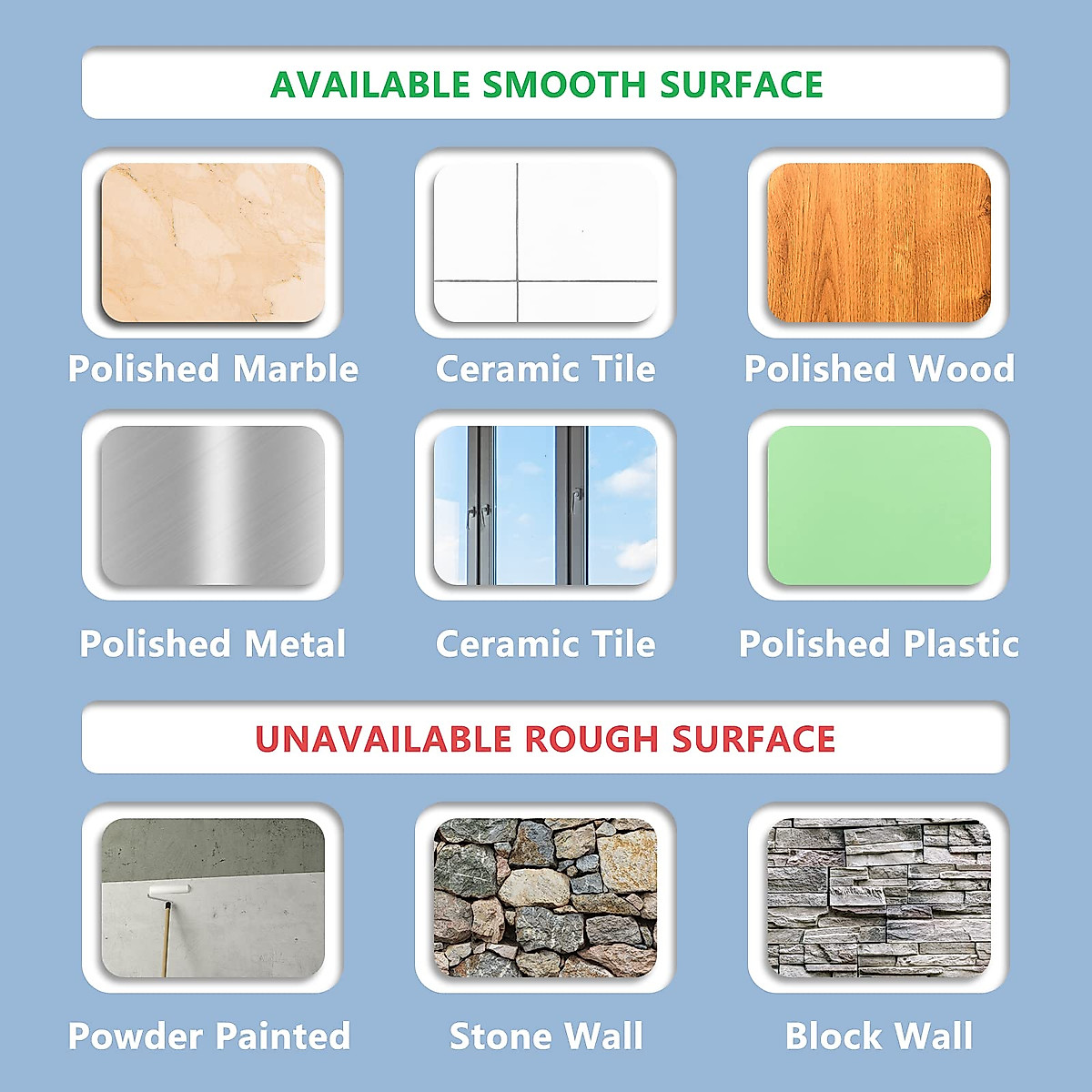 CozyBlue Suction Cup Hooks Heavy Duty - 2 Pack Waterproof Reusable Shower Hooks - Removable for Window, Glass Door, Hangers, Kitchen Tiles, Bathroom Shower Wall…