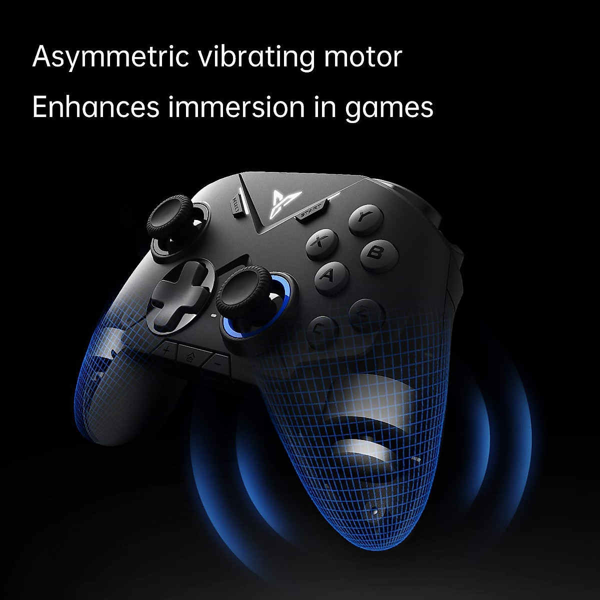 FLYDIGI Vader 2 Wireless Game Controller, Configurable Multi-Platform Gamepad, Dual Vibration, 6-axis Motion Sensing, DOES NOT SUPPORT IOS 13.4 AND ABOVE (Grey)