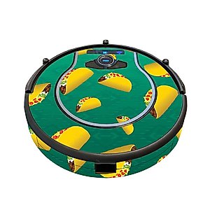 MightySkins Skin Compatible with Shark Ion Robot 750 Vacuum Minimal Coverage - Tacos | Protective, Durable, and Unique Vinyl wrap Cover | Easy to Apply, Remove, and Change Styles | Made in The USA