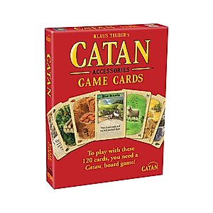 CATAN Replacement Game Cards - Complete Set of 120 Game Cards for Use with the CATAN Board Game (Sold Separately), Official Board Game Accessories Made by CATAN Studio