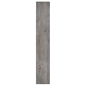 Vinyl Peel and Stick Floor Tile, Self-Adhesive Wood Plank, 10-Pack (15 Square Feet) - 6 Inch Width, 36 Inch Length, 1.2mm - Light Grey Oak - Easy DIY Nexus Planks for Any Room by Achim Home Decor