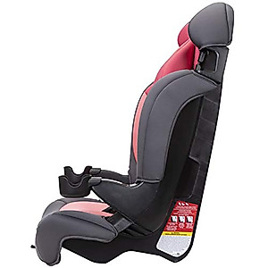 Safety 1st Grand 2-in-1 Booster Car Seat, Forward-Facing with Harness, 30-65 pounds and Belt-Positioning Booster, 40-120 pounds, Sunrise Coral