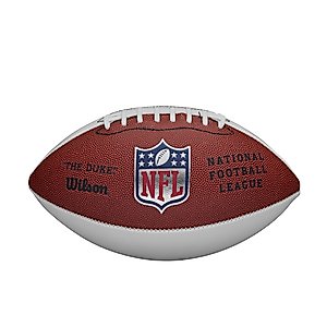 WILSON New NFL Autograph Football - Official Size, Brown