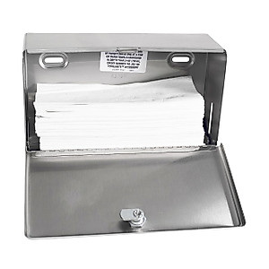 Bobrick Surface-Mounted Paper Towel Dispenser, 10.75 X 4 X 7.13, Stainless Steel