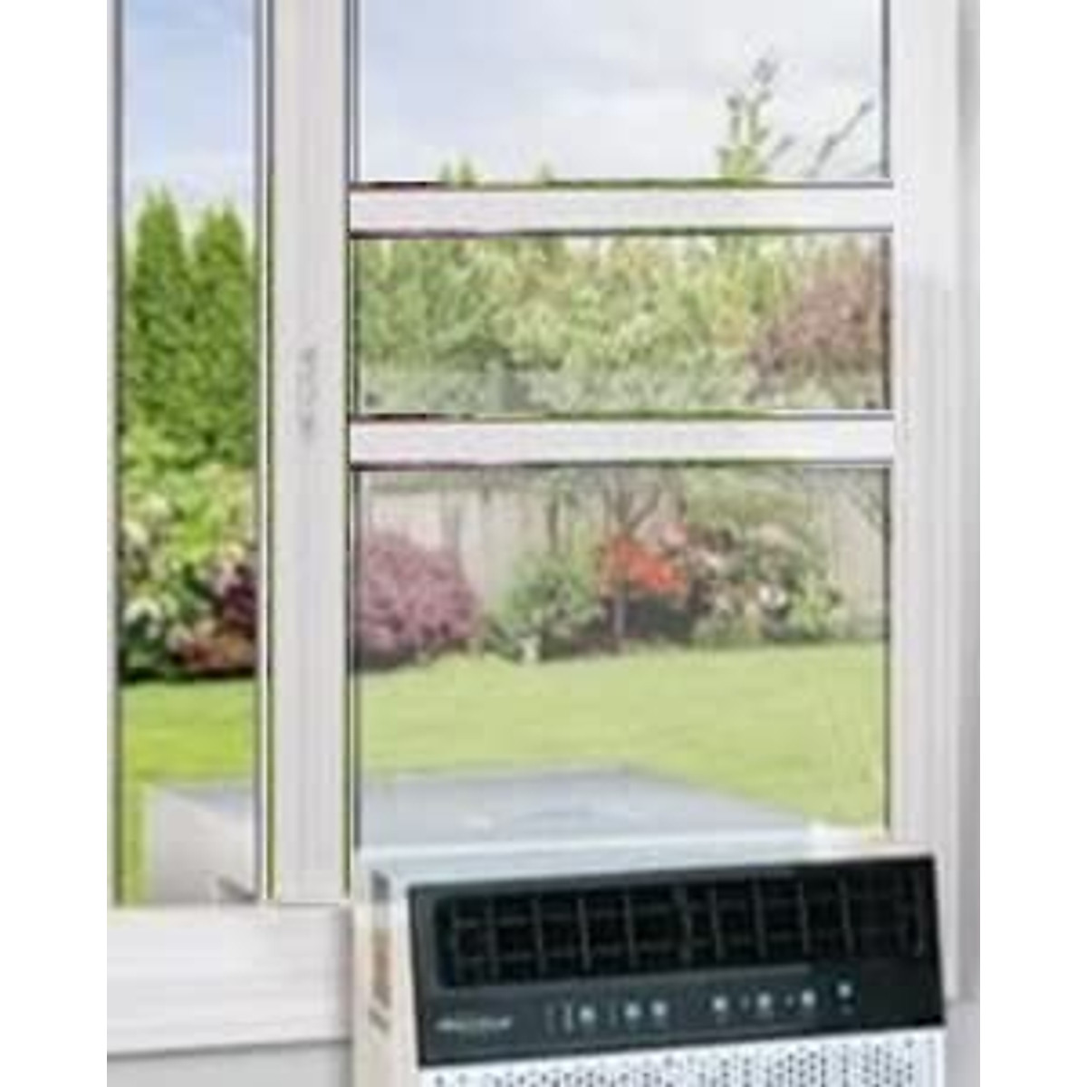 Soleus Air Sliding Window Kit, Reinforced Aluminum Works Exclusive with the Soleus Over The Sill (Saddle) Air Conditioner (Air Conditioner Not Included)