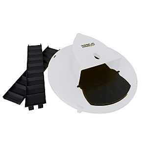 OZZEVO 5 Gallon Mouse Trap Bucket, Rat Trap, Mouse Traps Indoor, Lid Mouse Trap 5 Gallon, Slip and Slide Rat Traps, Humane Mouse Trap for Indoor and Outdoor, Auto Reset, Reusable Yellow (Pack of 2)