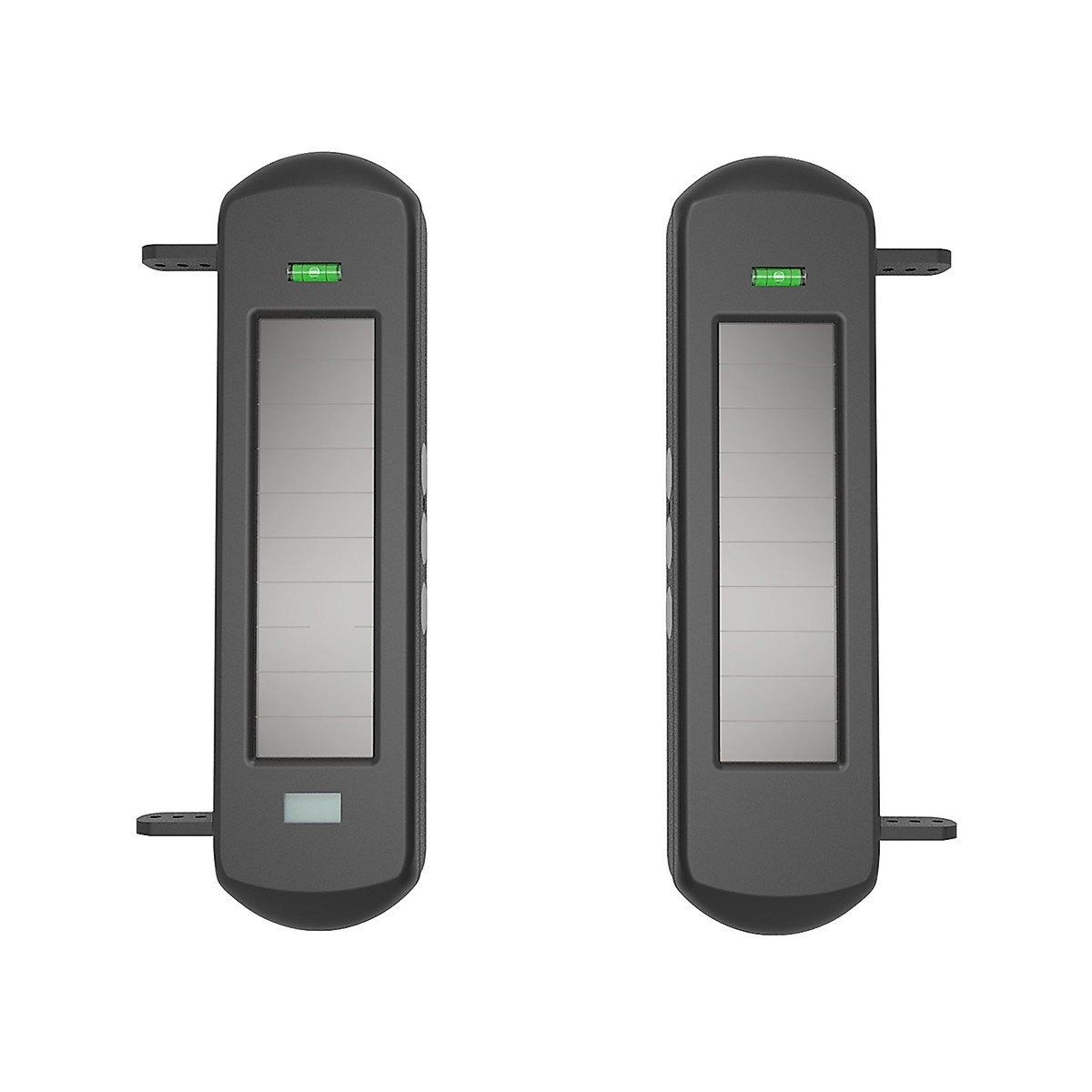 HTZSAFE Solar Wireless Outdoor Photoelectric 3 Beam Sensor Waterproof(IP66) Wireless Transmission Range Up to 1/2 Mile Infrared Detection Range Up to 300 Feet