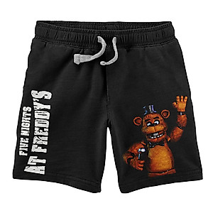 Five Nights at Freddy's Freddy Fazbear Boy's Short Sleeve Shirt & Lounge Shorts Combo Set-XL Multicolored