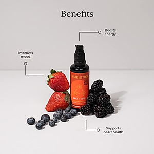 CYMBIOTIKA Liposomal Vitamin B12 Liquid Supplement, 1250 mcg, Supports Energy, Cell Production, Helps Strengthen Hair, Skin & Nails, Non-GMO, Gluten Free, Sugar Free, Keto & Vegan Friendly, 2 oz