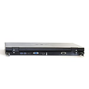 KVM Console 17.3 Full HD - Made in USA - TAA Compliant - 1U Rackmount Console Rack - Server Rack Mount Monitor with 1920 x 1080 Resolution - Rackmount Monitor with VGA & Display Port by Uptyma