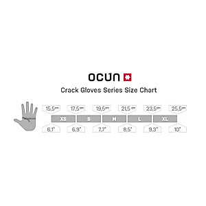 Ocun Crack Gloves Lite for Crack Climbing I Rock Climbing Gloves, Large