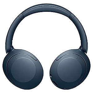 Sony Extra Bass Wireless Noise Cancelling Bluetooth Headphone, up to 30hr Battery, Over-Ear - Optimised for Alexa and Google Assistant, Hands-Free Calls - WH-XB910NL.CE7 - Limited Edition - Stone Blue