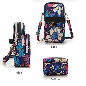 Sports Armband Outdoor Sweat-Proof Running Armbag Cross-Body Shoulder Casual Wallet Purse Gym Fitness Cell Phone Bag Key Holder for iPhone 13 Pro/12 Pro/Xs Max/Xr, Galaxy S10 Plus, Huawei P30 Pro (#2)