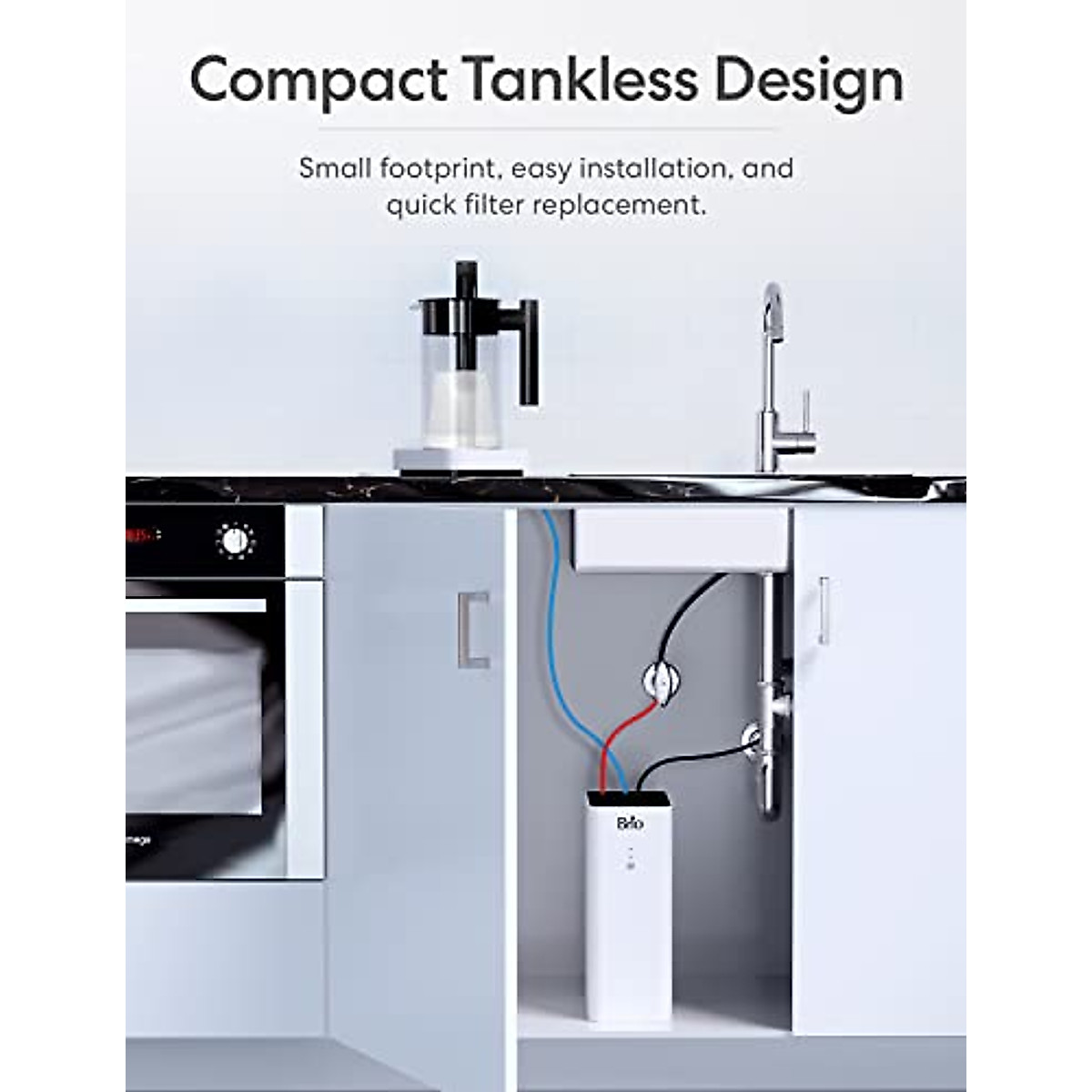 Brio Amphora Reverse Osmosis Under Sink Filtration System