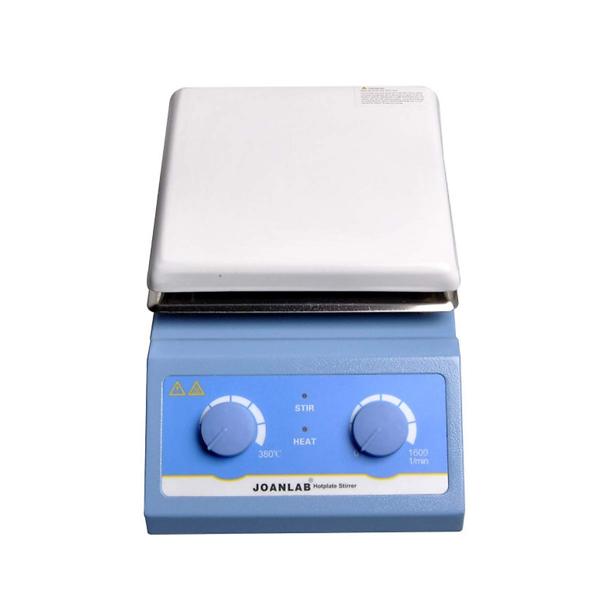 JoanLab SH-4 Magnetic Stirrer Hot Plate, 380°C Ceramic Hotplate, 5L Large Capacity, 0-1600 RPM Mixing Speed, for Laboratory Heating and Stirring with 1 Year Warranty