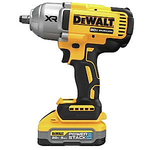 DEWALT 20V MAX* XR Cordless Impact Wrench, Brushless, 5-in. High Torque with 5.0Ah Battery (DCF900H1)