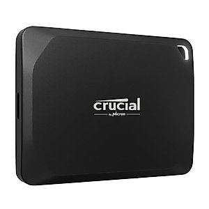 Crucial X10 Pro 1TB Portable SSD – Up to 2100MB/s Read, 2000MB/s Write Compact Storage for videographers, Photographers, and Gamers, USB 3.2 – External Solid State Drive