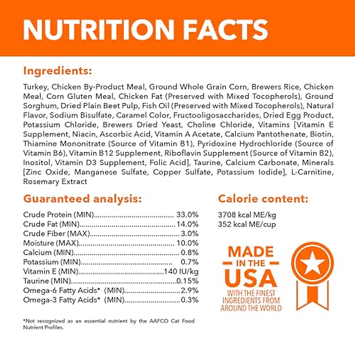 IAMS Proactive Health Adult Sensitive Digestion & Skin Dry Cat Food with Turkey, 3 lb. Bag