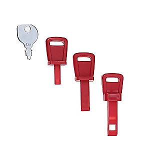JEENDA SnowThrower Snowblower Starter Ignition Key 490-241-0008 Compatible with Briggs MTD Stratton Craftsman Tecumseh Lawn and Garden Engines
