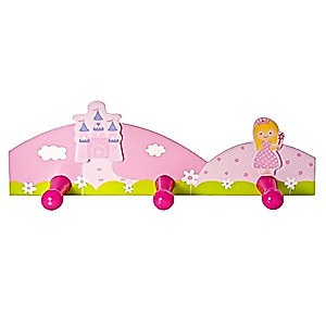 Mousehouse Gifts Princess Coat Hook Wall Hook for Girls Nursery or Bedroom Decoration