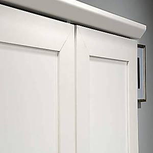 Sauder HomePlus Collection Storage Cabinet, Soft White finish