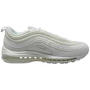 Nike womens Air Max 97 Trail Running Shoes, White/White-pure Platinum, 8