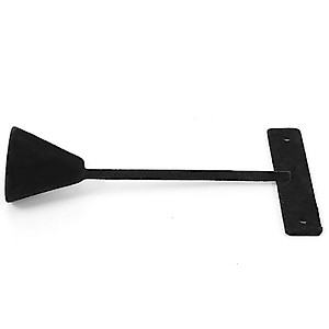 ZEONHEI 6 PCS 4.73 Inch T Stand Earring Holder, Black Velvet Earring Display T Shape Organizer, Metal T Bar Earring Display Stand for Selling, Showcase Display, Jewelry Trade Show