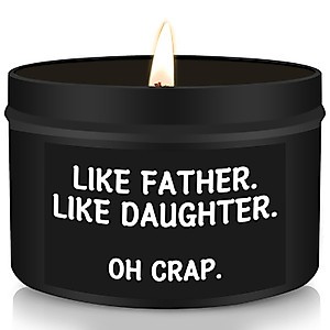 Father's Day Gifts from Daughter, Father's Day Gifts for Dad, Cool Gifts for Dads Happy Fathers Day Daddy Gift Ideas, Dad Birthday Gifts Girl Dad Gifts, Funny Dad Gifts from Daughter, Candles for Men