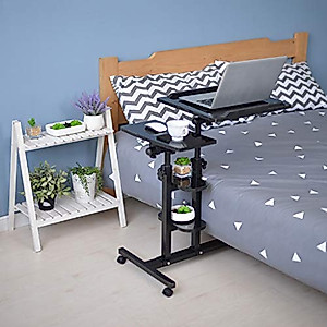 Zewuai Home Office Desk Can Be Raised and Lowered Folding Computer Desk 64cm40cm -U.S. Shipping