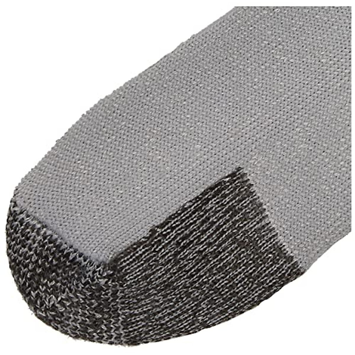 thorlos mens Kx Max Cushion Crew Hiking Socks, Grey, Large US