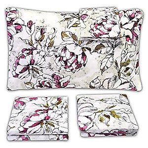 Full Size Sheet Sets - Breathable Luxury Sheets with Full Elastic & Secure Corner Straps Built In - 1800 Supreme Collection Extra Soft Deep Pocket Bedding Set, Sheet Set, Full, Dolce