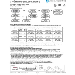 TRULUX SPTL-WH-13-MASTER SPTL-WH-13 IP54 Spec Grade LED Tape Light Reel, Reel-13.1ft, White 4000K