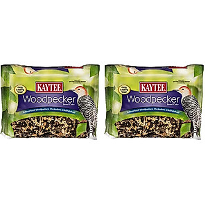 Kaytee Wild Bird Woodpecker Seed Cake Food, 1.85 Pounds (Pack of 2)