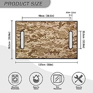 Hechitok Camo Golf Cart Towel Seat Covers,Universal Golf Car Seat Protector Comfortable,More 2-Seat Golf Carts